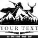 Hunting Svg Custom, Hunter Name SVG, Deer Hunting Frame Svg, Hunting ...