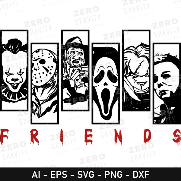 Horror Movie Svg - Etsy