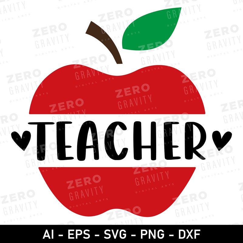 Apple for Teacher - Etsy