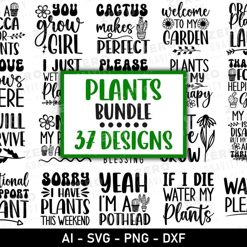 Pot Plant Sayings - Etsy