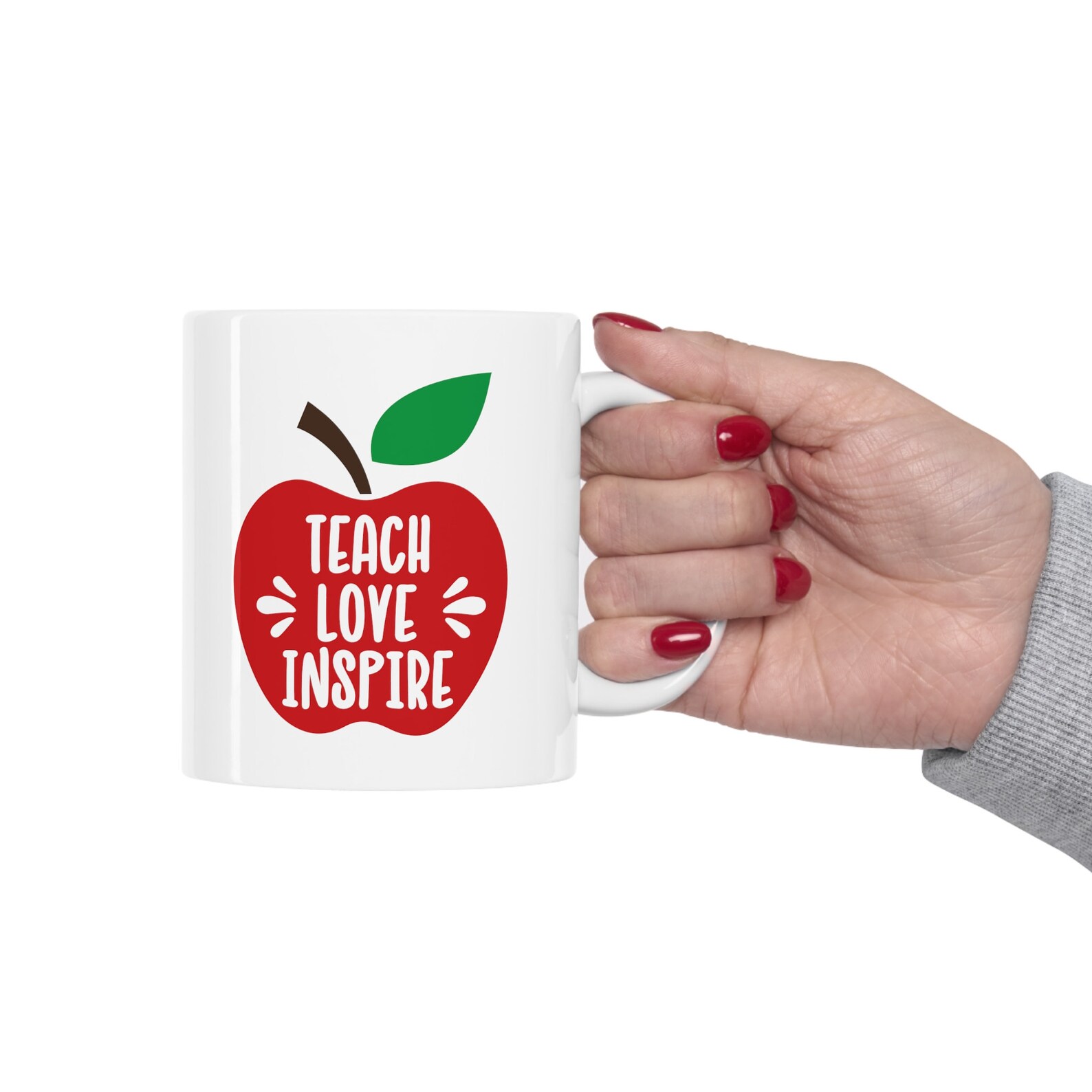 Teach Love Inspire Svg, Digital Download, Back to School Svg, Teacher ...