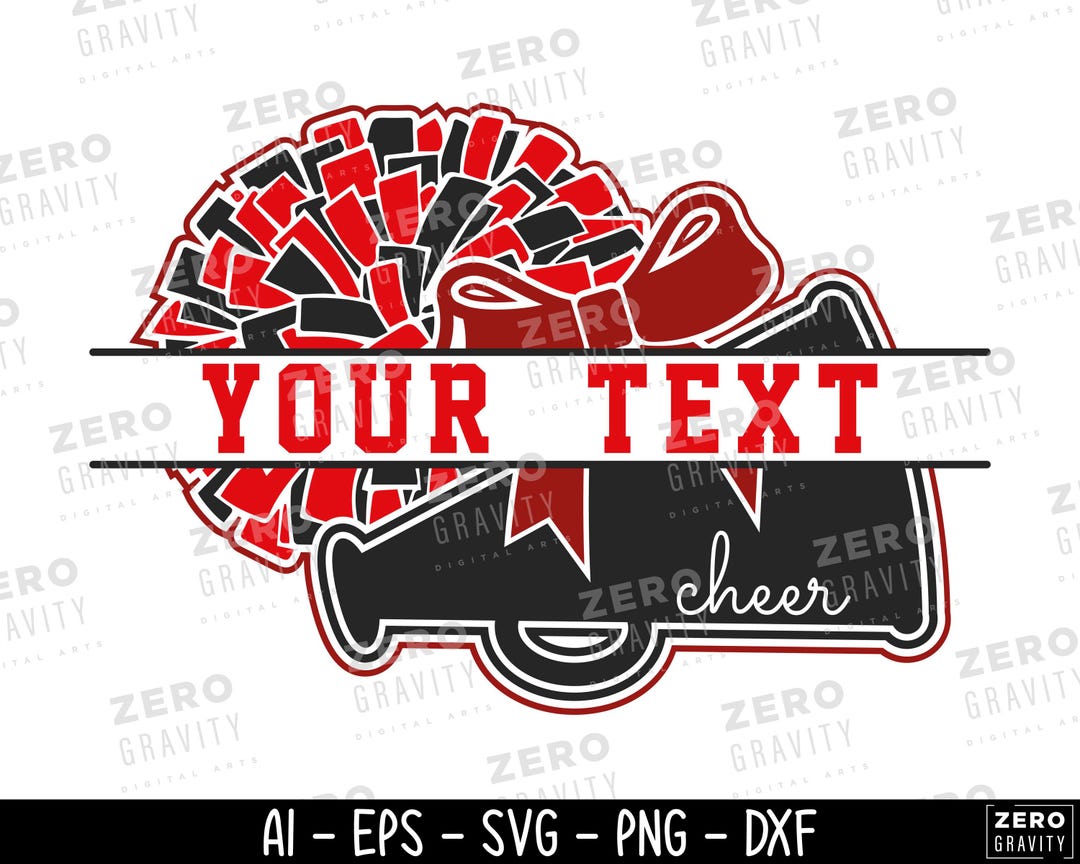 Personalized Cheer Name SVG for Cut File, Custom Cheer Squad SVG, Cheer ...