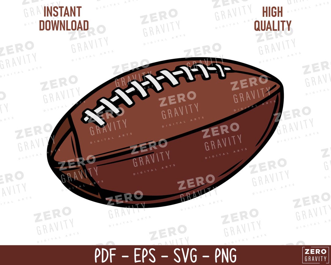 Football SVG Bundle: Silhouette, Shirt Design (digital Download) - Etsy