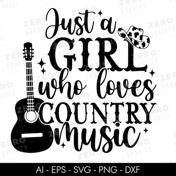 Country Music Svg - Etsy