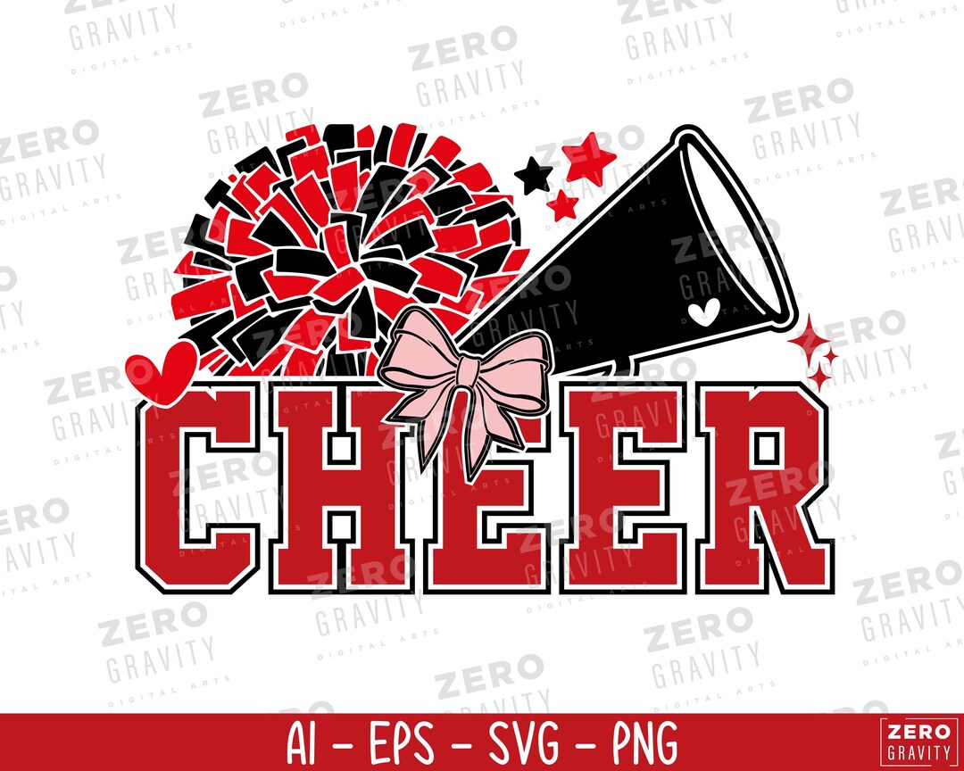 Cheer SVG Files for Cricut, DIY Cheer Shirt Design, Cheer Life SVG File ...