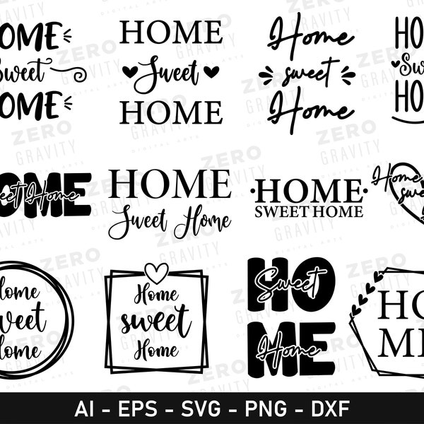 Home Svg - Etsy
