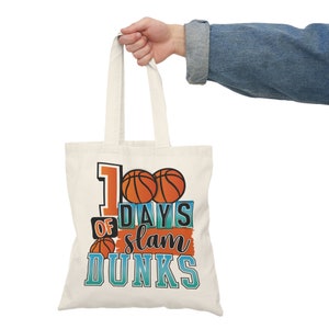 100 Days of Slam Dunks Svg, 100 Days of School Svg File for Cricut ...