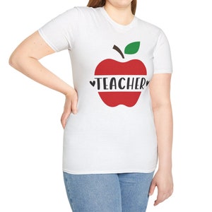 Split Apple Svg, Teacher Svg, Apple Clipart, Teacher Shirt Svg, School ...