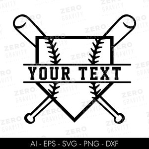 Baseball SVG for Custom, Baseball Name SVG, Printable Baseball PNG ...