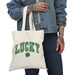 Lucky Shamrock SVG: St Patricks Day Varsity Design (digital Download ...