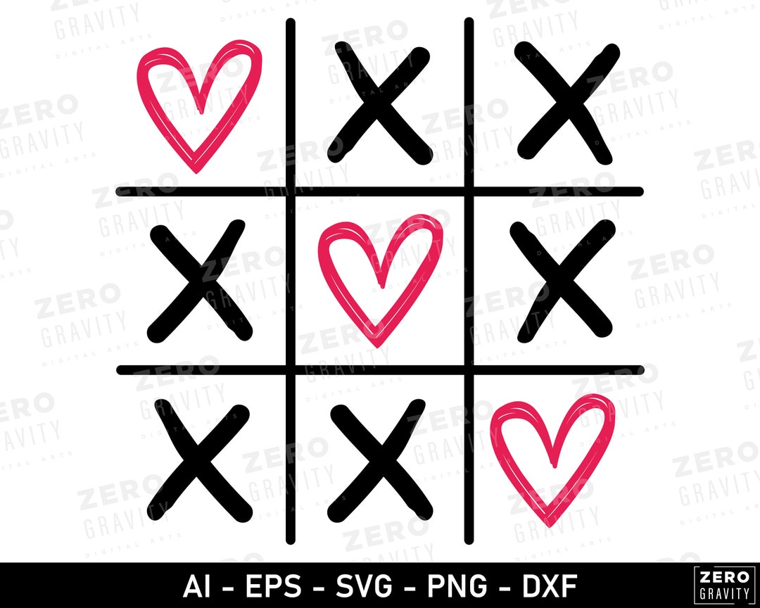 Xoxo Svg for Valentines Day, Xoxo Hugs and Kisses Svg, Valentine Heart ...