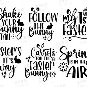 Easter Quotes SVG Bundle, Spring Designs (digital Download) - Etsy