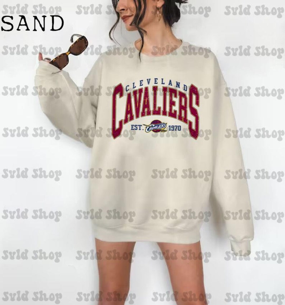 Vintage Cleveland Cavaliers Sweatshirt Wine and Gold - Etsy