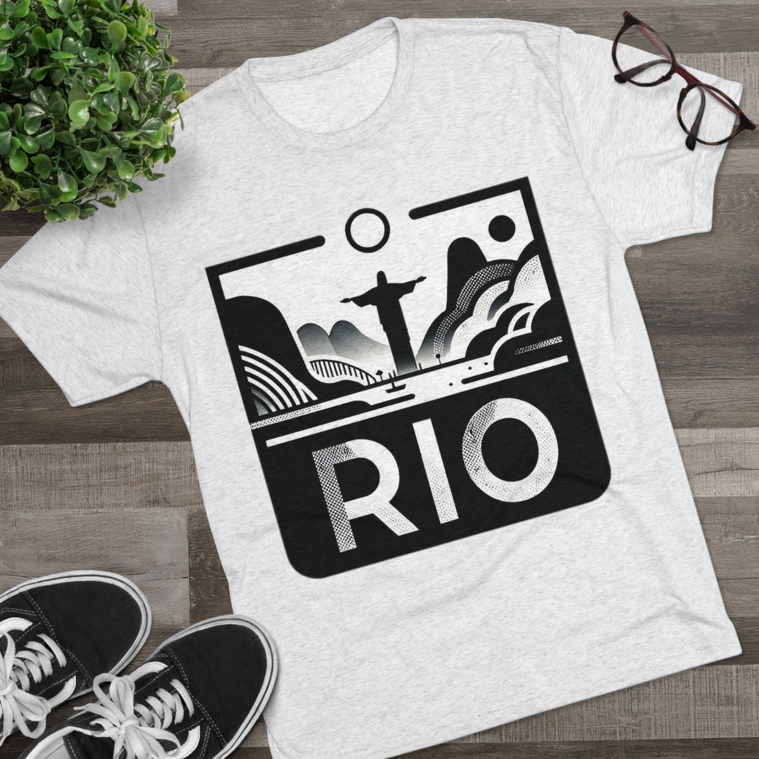 Rio De Janeiro T-shirt Tshirt Brazil Christ Redeemer Carioca ...