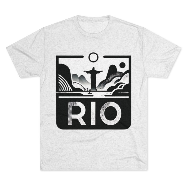 Rio De Janeiro T-shirt Tshirt Brazil Christ Redeemer Carioca ...