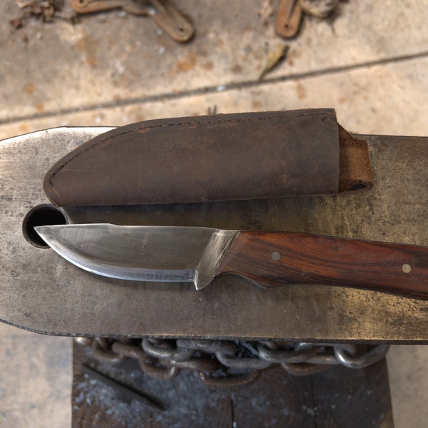 Camp Knife Hand Forged - Etsy