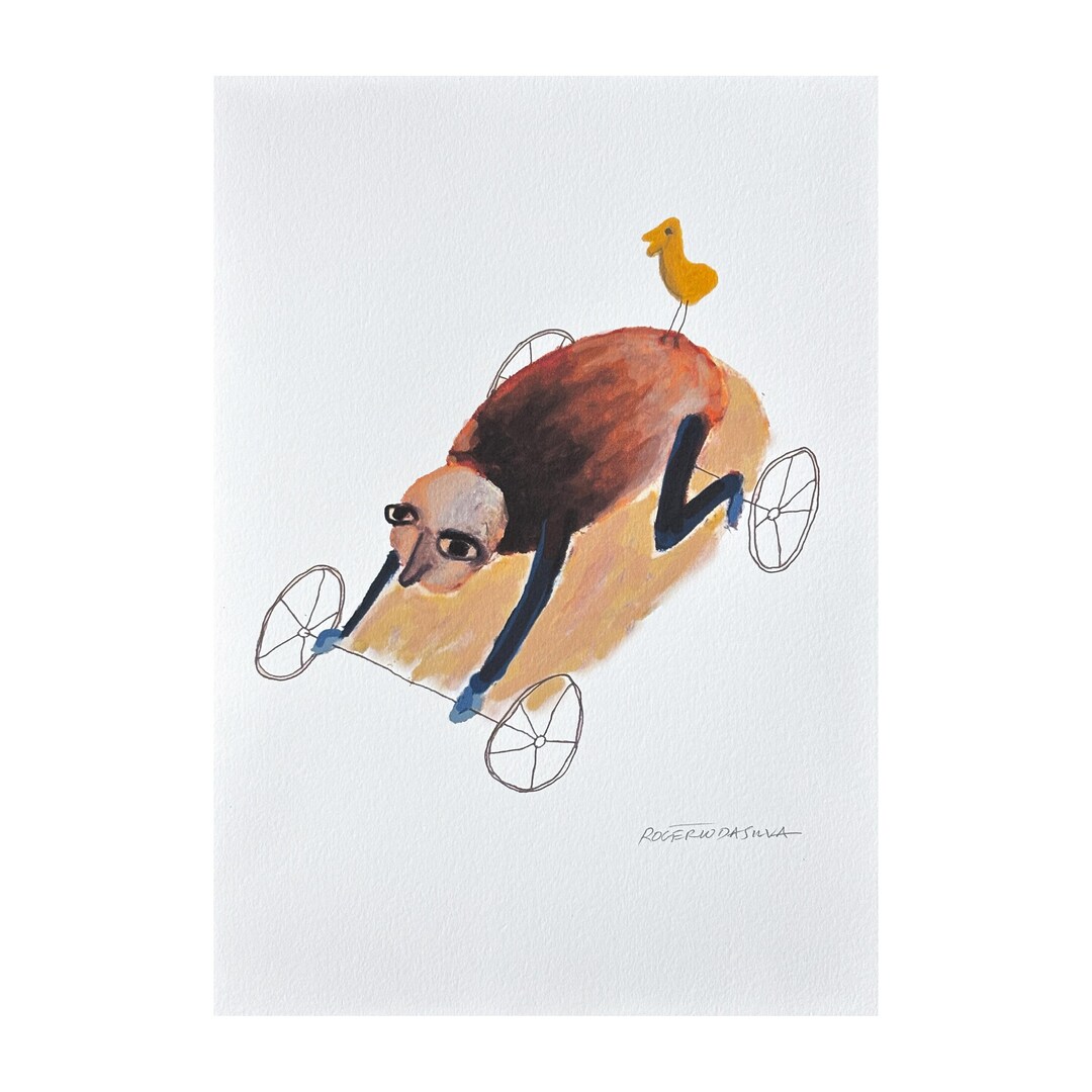 Puppet World Art Print: Signed Fabriano Paper Illustration - Etsy