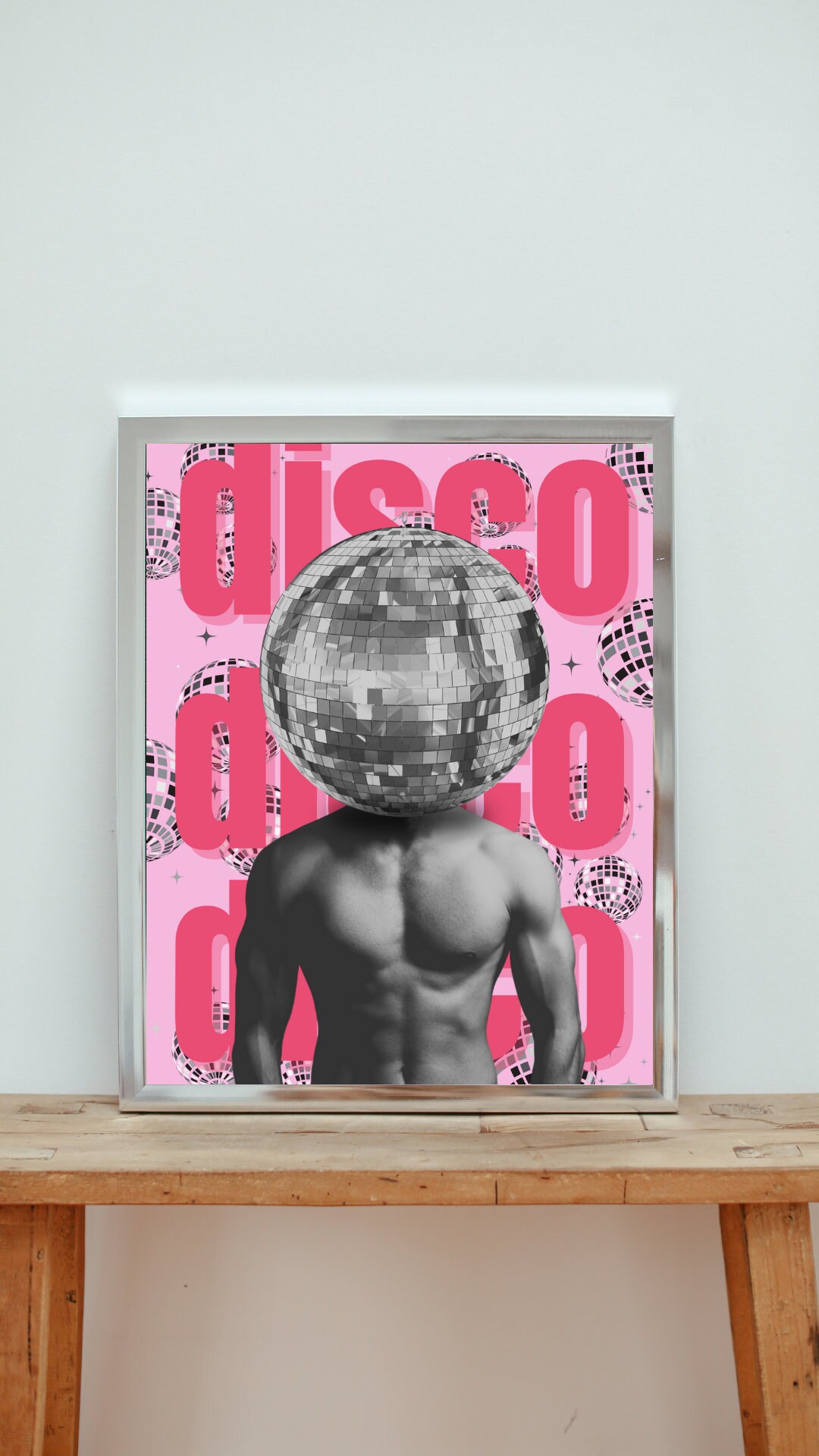 DISCO Wall Print Retro Wall Art 70s Wall Art Preppy Wall - Etsy