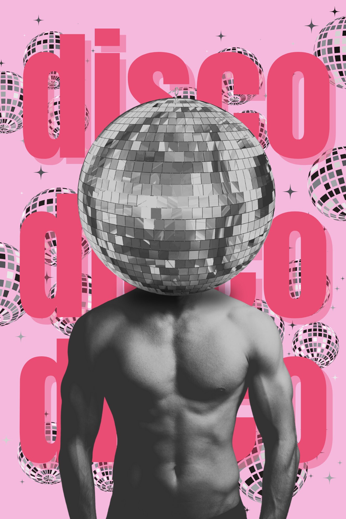 DISCO Wall Print Retro Wall Art 70s Wall Art Preppy Wall - Etsy