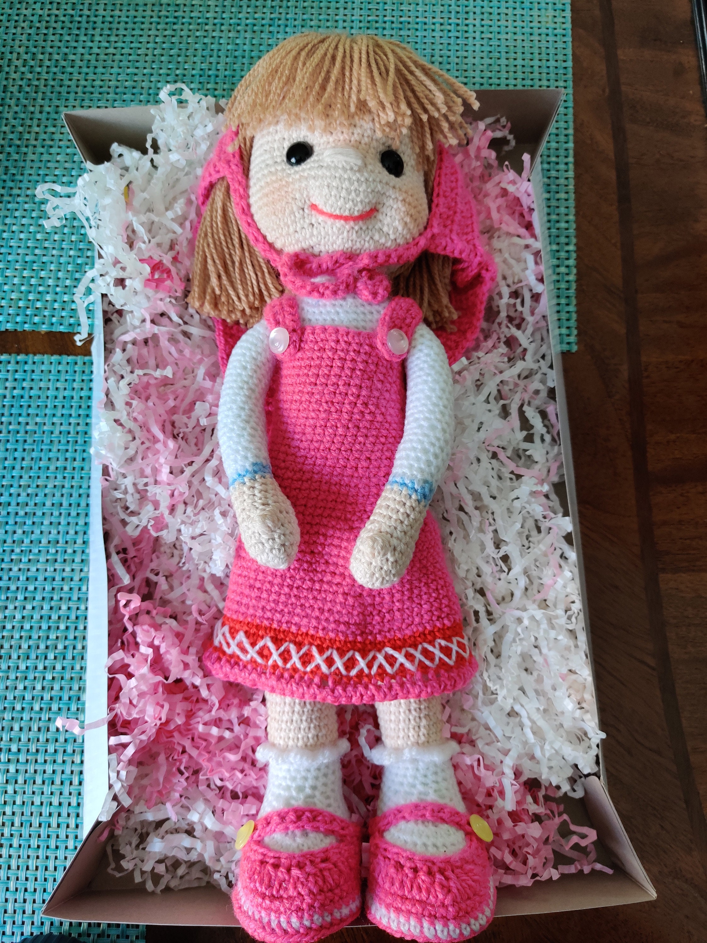 Handcrafted Masha Crochet Doll: A Beautiful Tribute to Masha and the ...