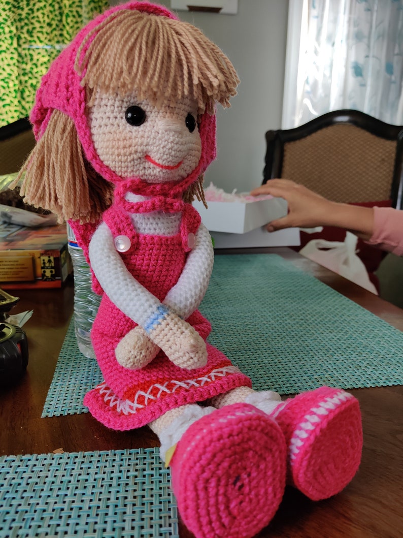 Handcrafted Masha Crochet Doll: A Beautiful Tribute to Masha and the ...