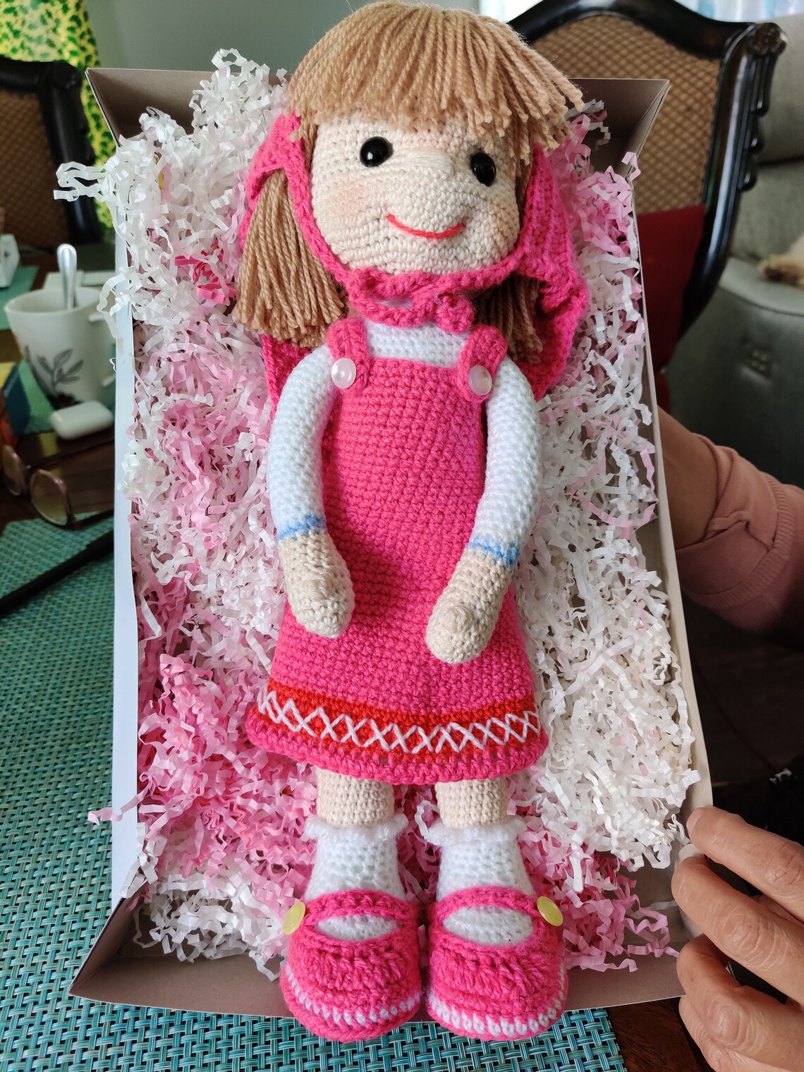 Handcrafted Masha Crochet Doll: A Beautiful Tribute to Masha and the ...