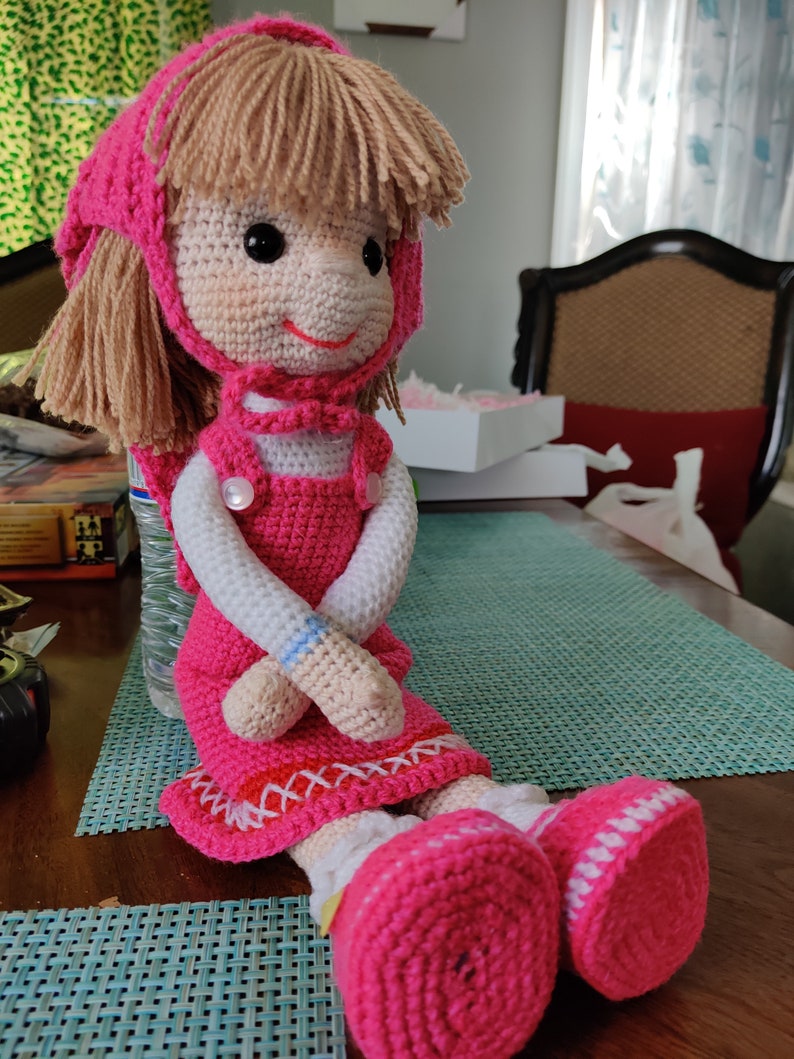 Handcrafted Masha Crochet Doll: A Beautiful Tribute to Masha and the ...