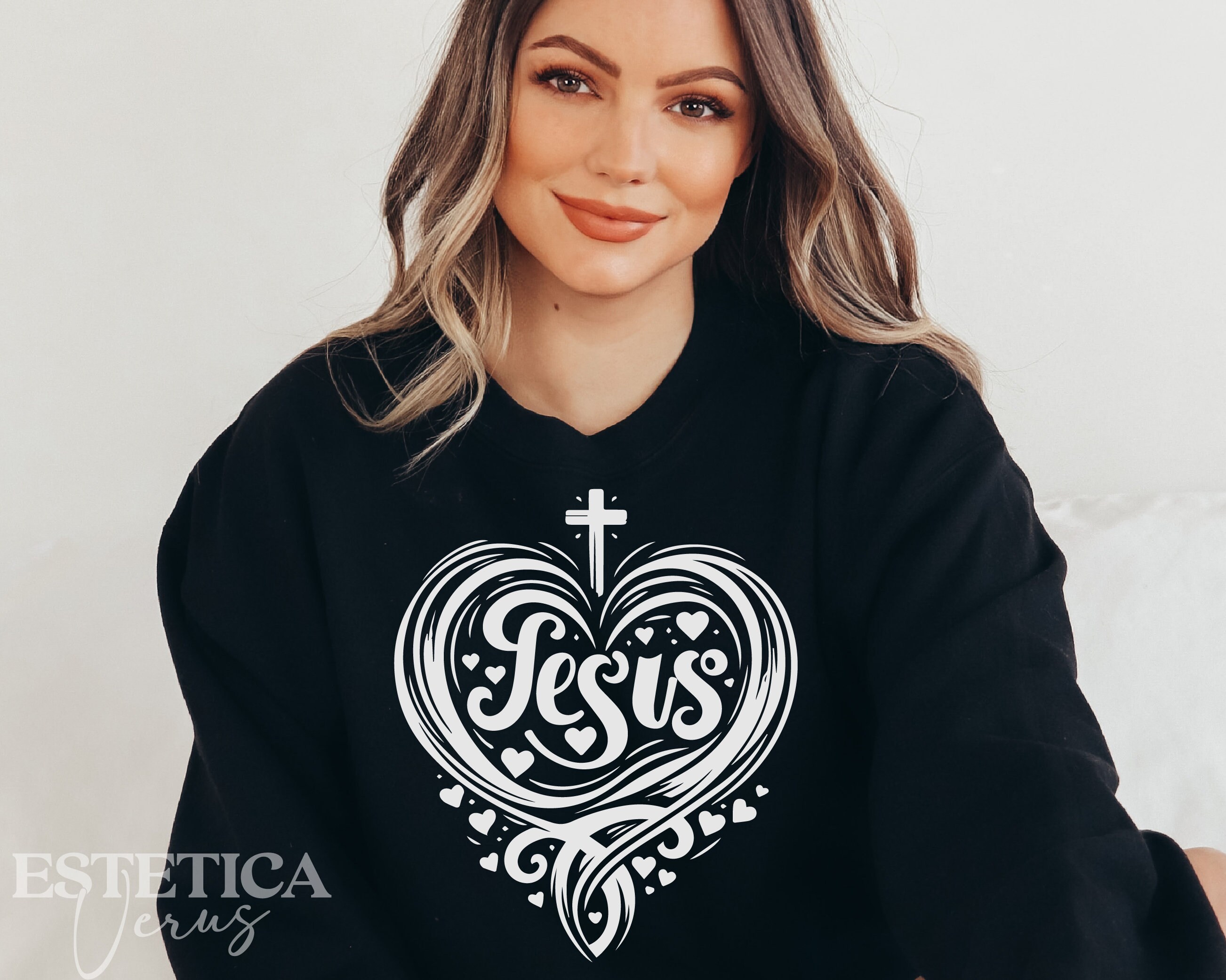 Heart Jesus Svg Png, Sacred Heart of Jesus Svg, Christian Love Svg ...