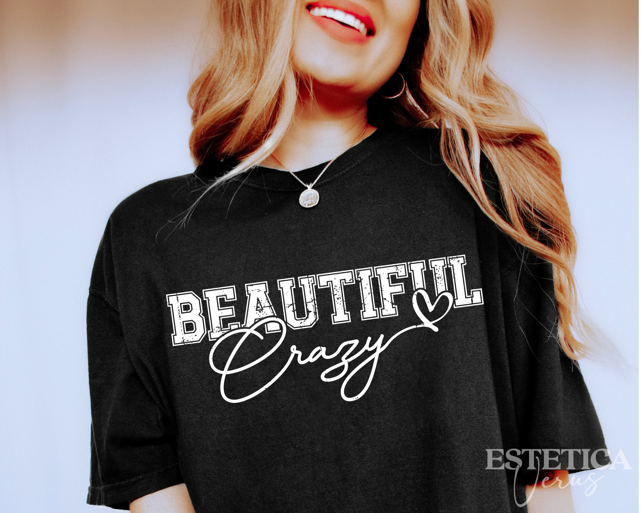 Beautiful Crazy Svg Png, Country Girl Svg, Just a Small Town Girl Svg ...
