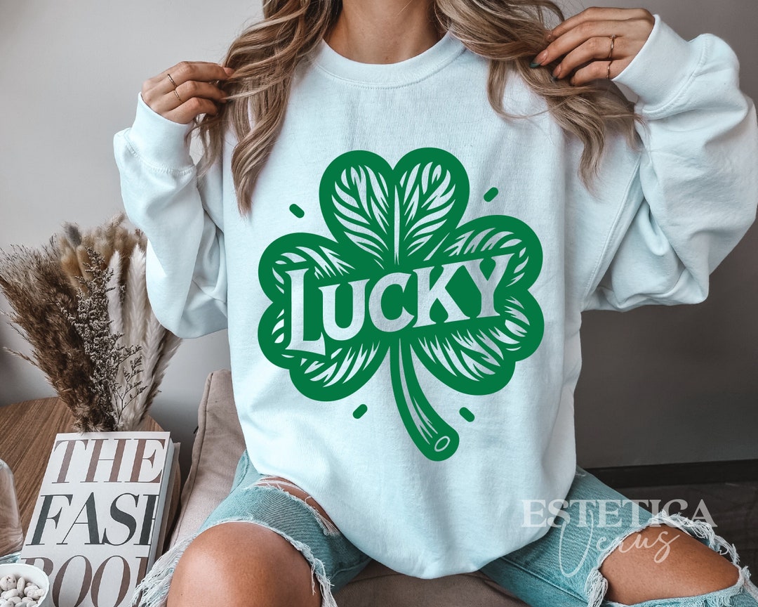 Lucky Svg Png Shamrock Svg Lucky Clover Svg Irish Luck Svg - Etsy