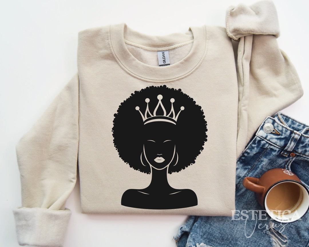 Afro Svg Png, African American Svg, Black Hair Svg, Natural Hair Svg ...