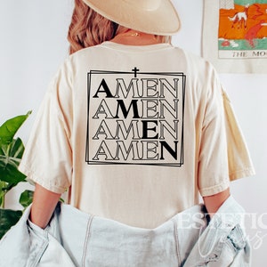 Amen Svg Png, Amen Quote Svg ,amen Prayer Svg, Christian Amen Svg ...
