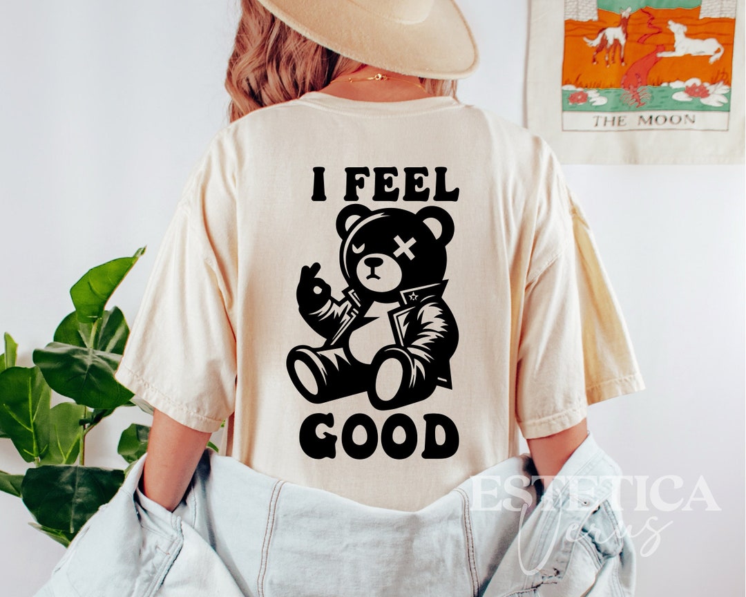 I Feel Good Svg Png Positivity Svg Choose Happy Svg - Etsy