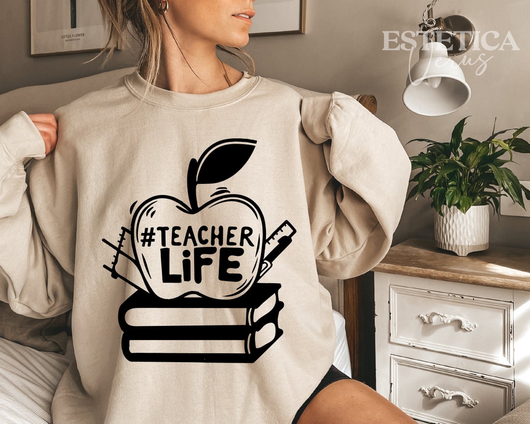 Teacher Life Svg Png, Teacher Love Svg, Educator Svg, School Life Svg ...