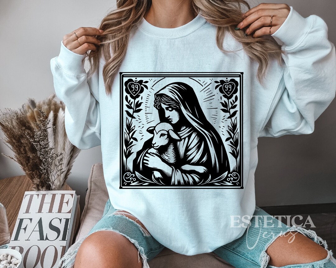Mother of Jesus Svg Png Virgin Mary Svg Mary Mother of Jesus - Etsy ...