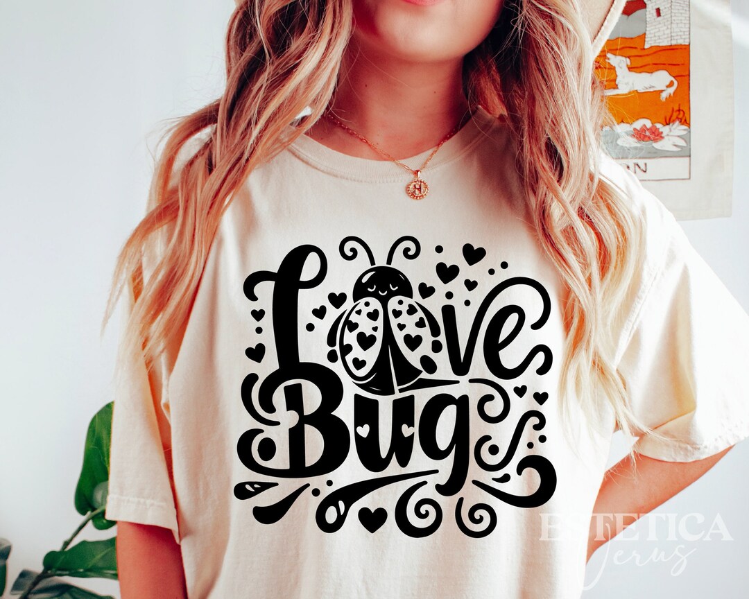 Lovebug Svg Png, Cute Insect Love Svg, Romantic Bug Svg, Valentine ...