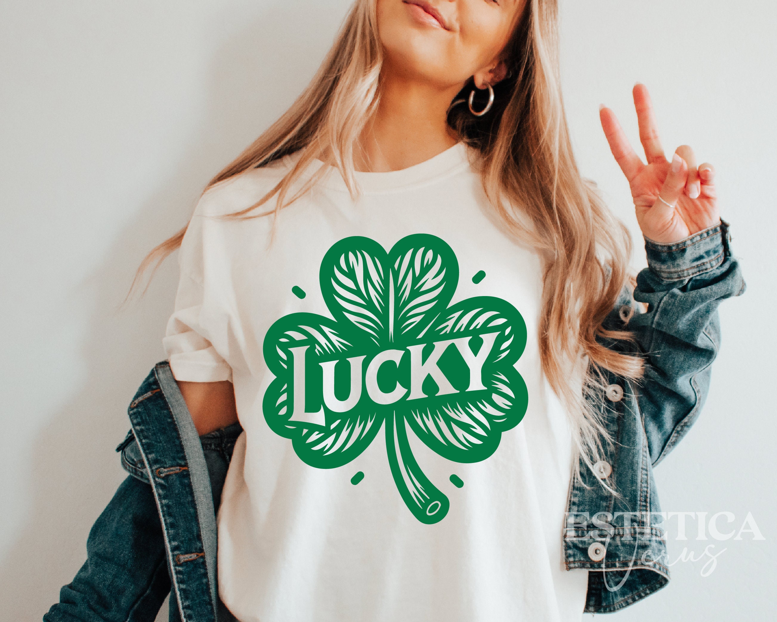 Lucky Svg Png Shamrock Svg Lucky Clover Svg Irish Luck Svg - Etsy