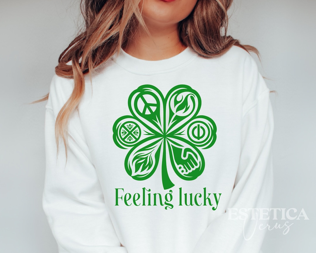 Feeling Lucky Svg Png, Lucky Charm Svg, Good Luck Svg Lucky Me Svg ...