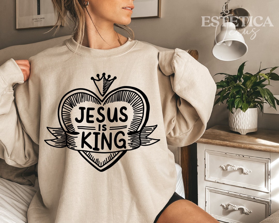 Jesus é Rei Svg Png, Filho De Deus Svg, Amor Como Jesus Svg, Cristão ...