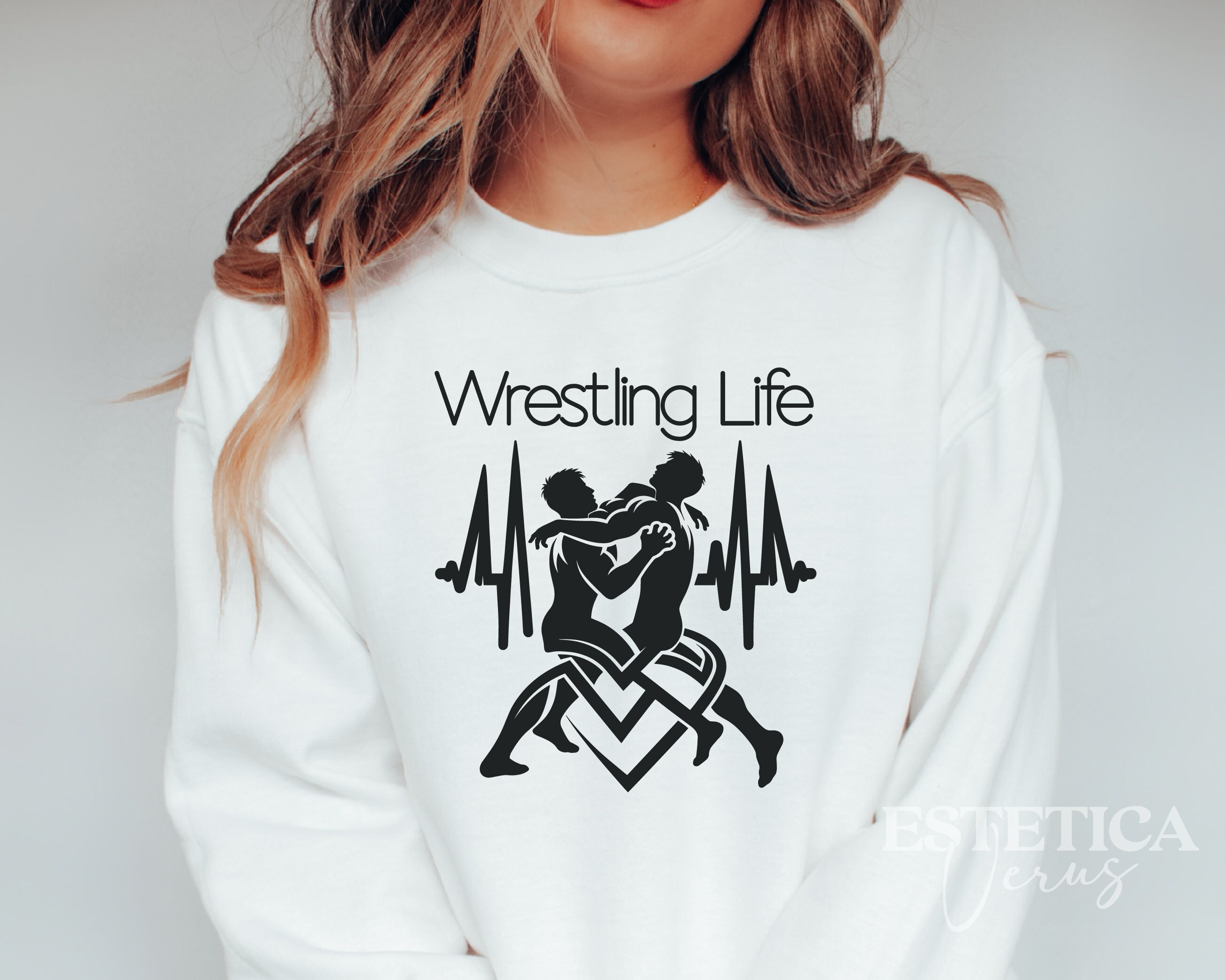 Wrestling Life Svg Png, Wrestler Svg, Heartbeat Svg, Wrestling Team Svg ...
