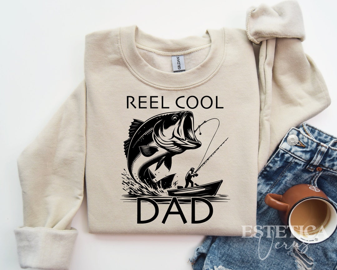 Reel Cool Dad Svg Png, Fishing Dad Svg, Best Dad Ever Svg, Father's Day ...