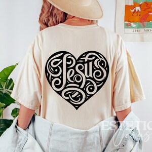 Jesus Svg Png,jesus Heart Svg, Christian Svg, Esus Loves Me Svg, Christ ...