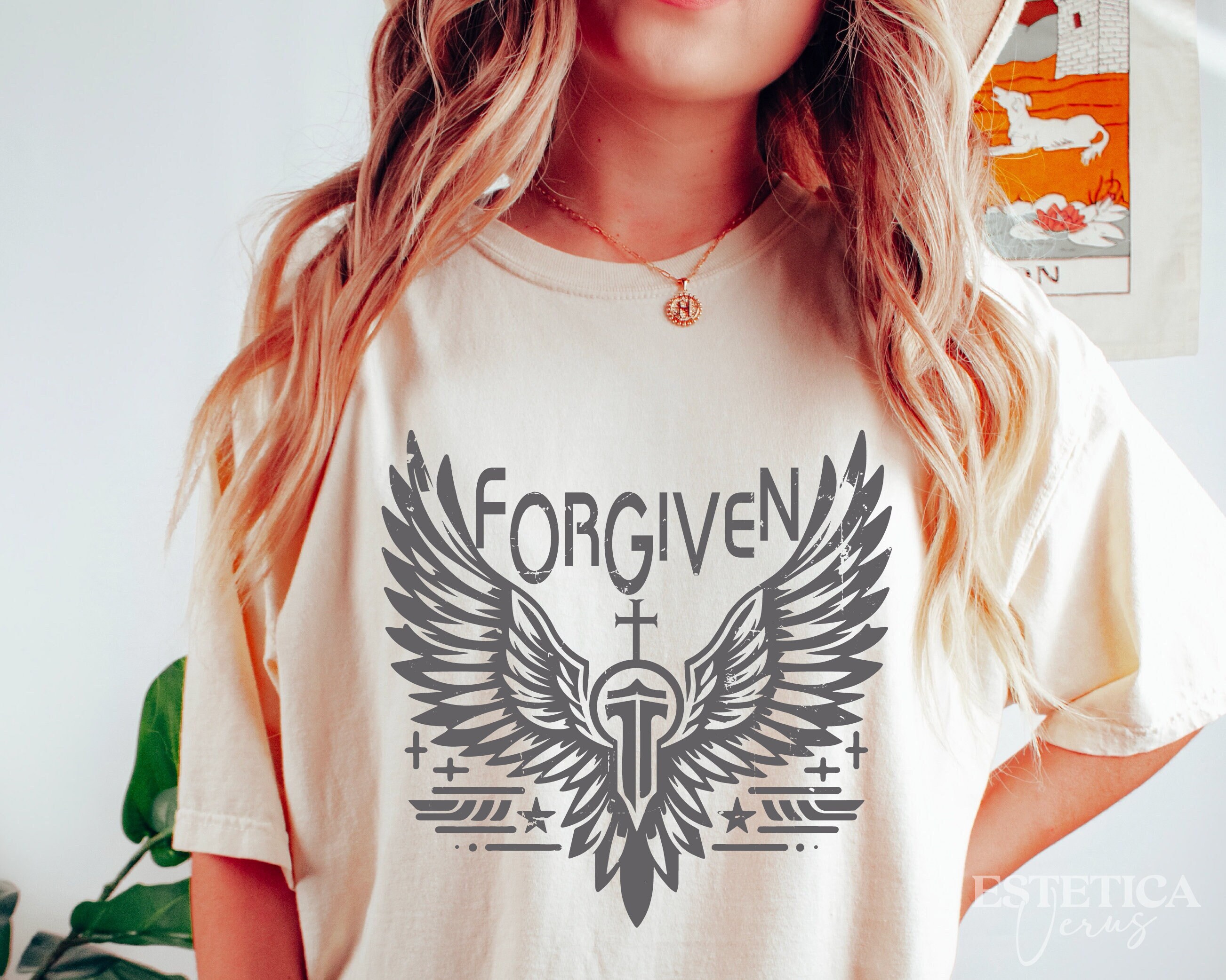 Forgiven Svg Png, Grace Svg, Christian Svg, Mercy Svg, Cross Svg ...