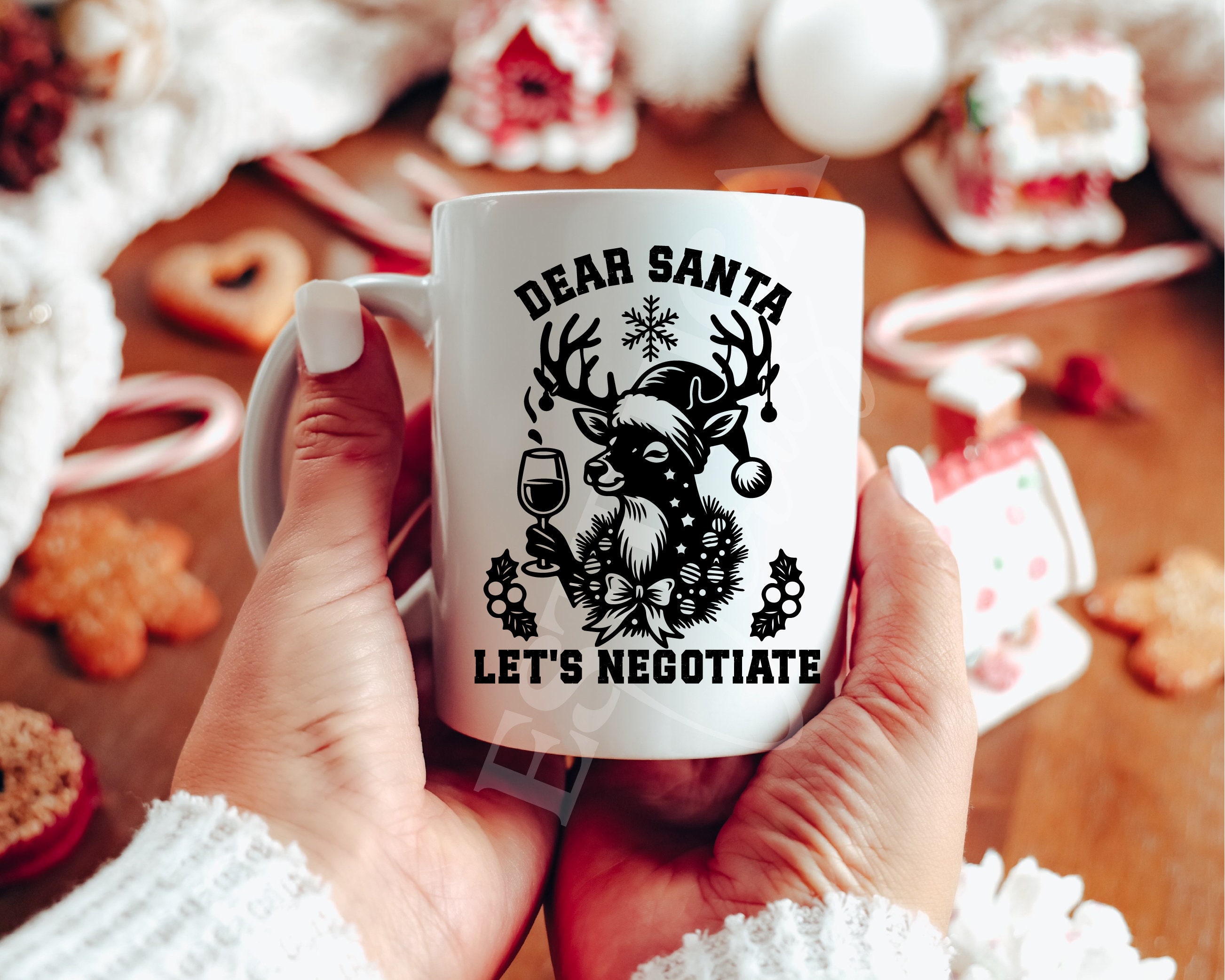 Dear Santa Svg Png, Santa Letter Svg, Santa Claus Svg, Christmas Vibes ...