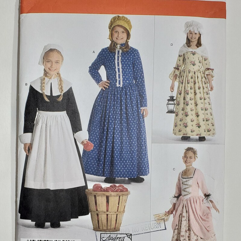 Childrens Colonial Costume - Etsy