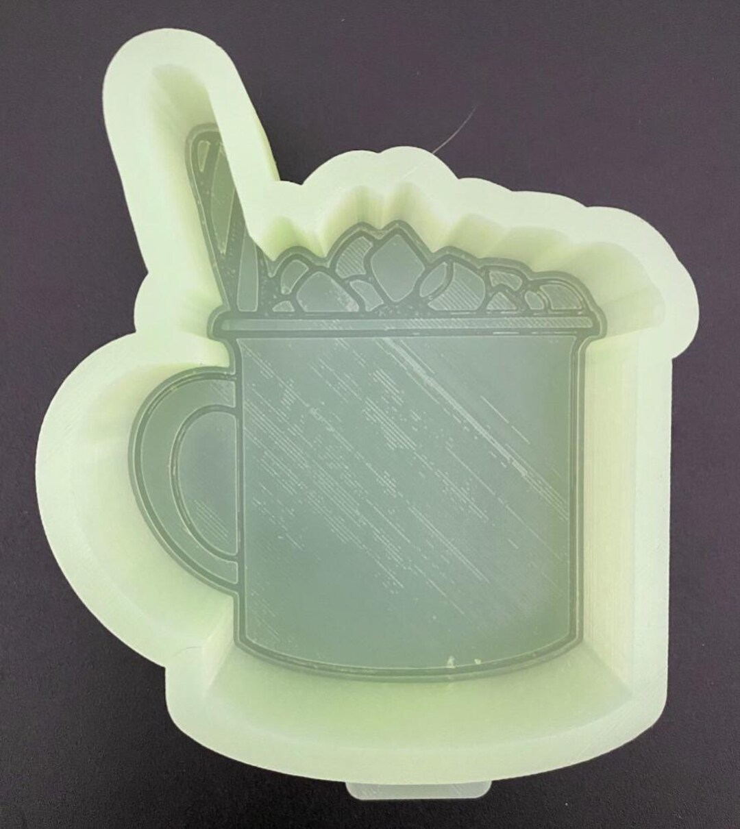 M134 Hot Chocolate Mug Silicone Mold - Etsy