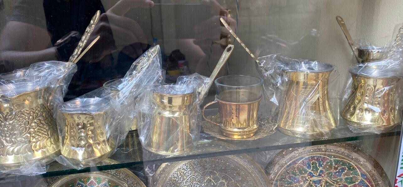 Authentic Brass/copper Coffee Dallah - Etsy