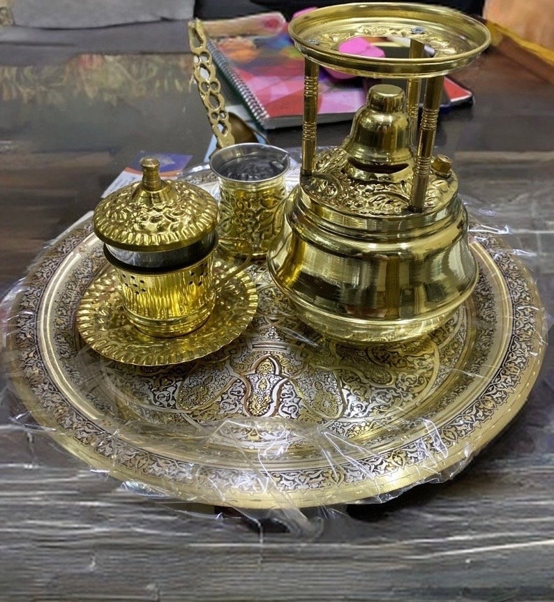Authentic Brass/copper Coffee Dallah - Etsy