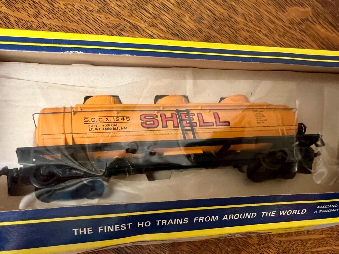 HO Scale Electric Train shell Three Dome Tank Car 5480B - Etsy