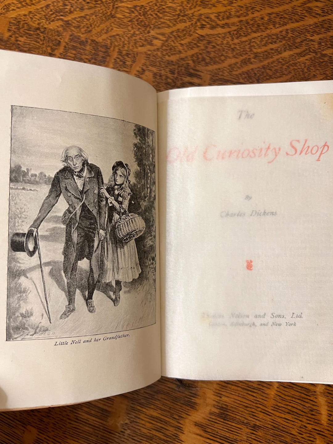 The Old Curiosity Shop by Charles Dickens, New Century Library C1910 ...
